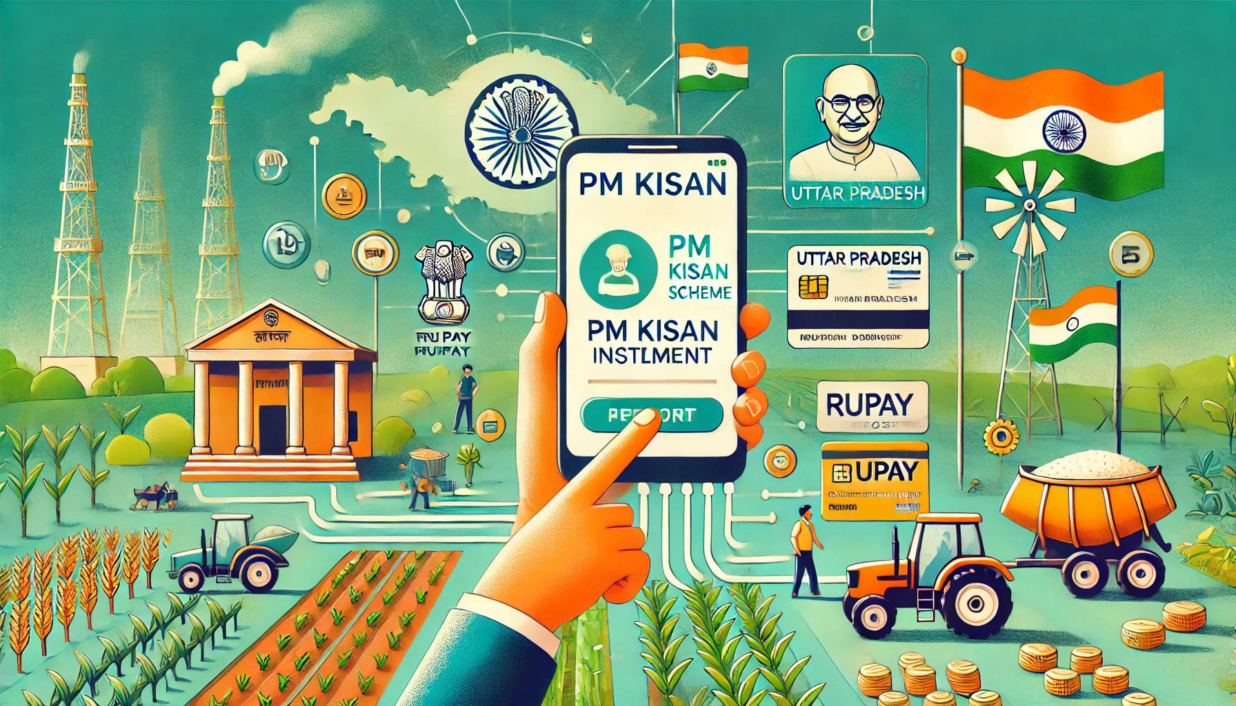PM Kisan Uttar Pradesh: How to Register, Check Status & Update KYC ...